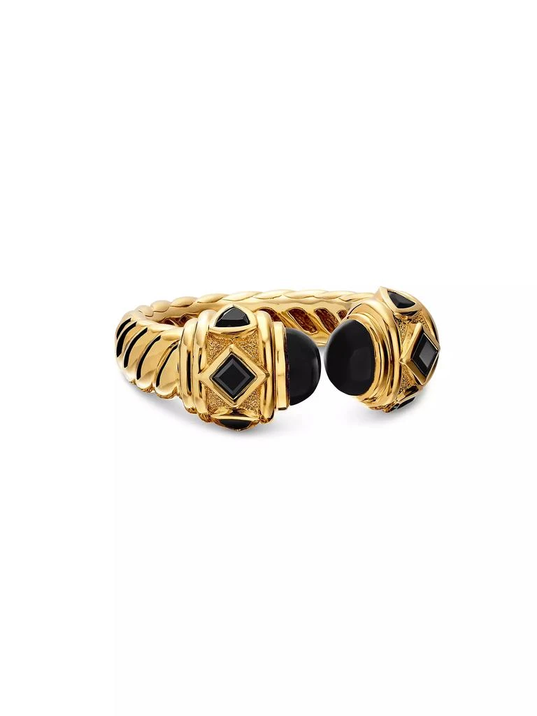 David Yurman Renaissance Color Ring in 18K Yellow Gold - Rings - Free ...