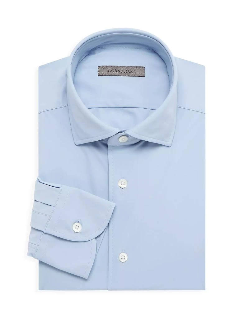Corneliani Stretch Button-Front Dress Shirt - Shirts - Free Shipping ...