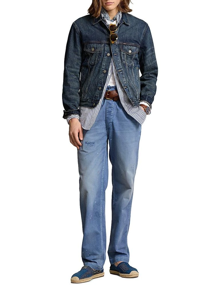 Ralph Lauren Faded Denim Trucker Jacket - Jackets - Free Shipping - BeyondStyle
