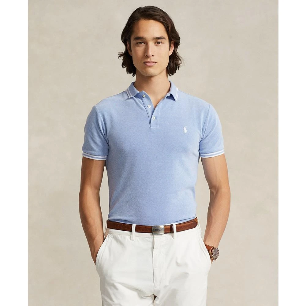 Polo Ralph Lauren Men's Custom Slim Fit Stretch Mesh Polo Shirt - Polo Shirts - Free Shipping ...