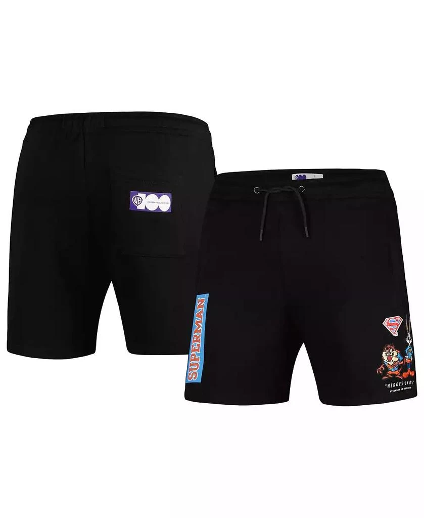 Freeze Max Men's Black Looney Tunes Superman Shorts - Shorts - BeyondStyle