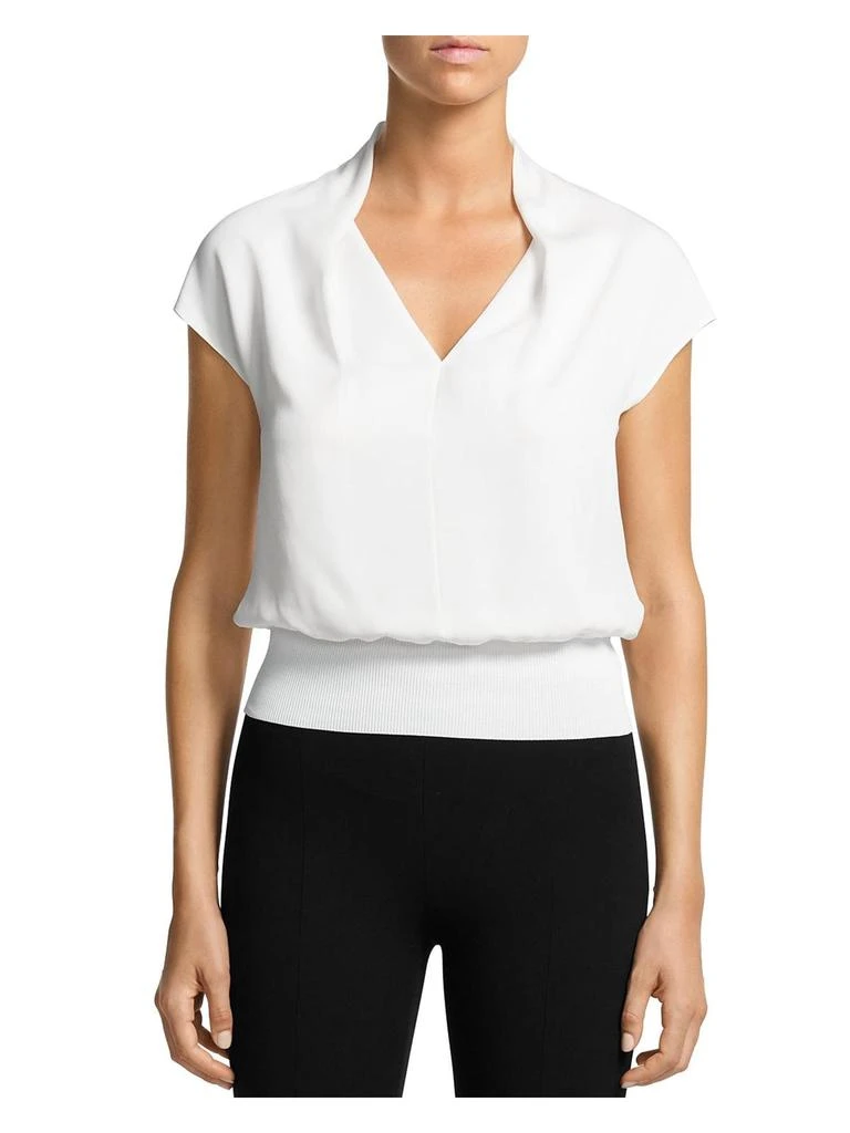 Womens Silk Drapey Blouse – On Sale Now with Up to 64% Off | Discover ...