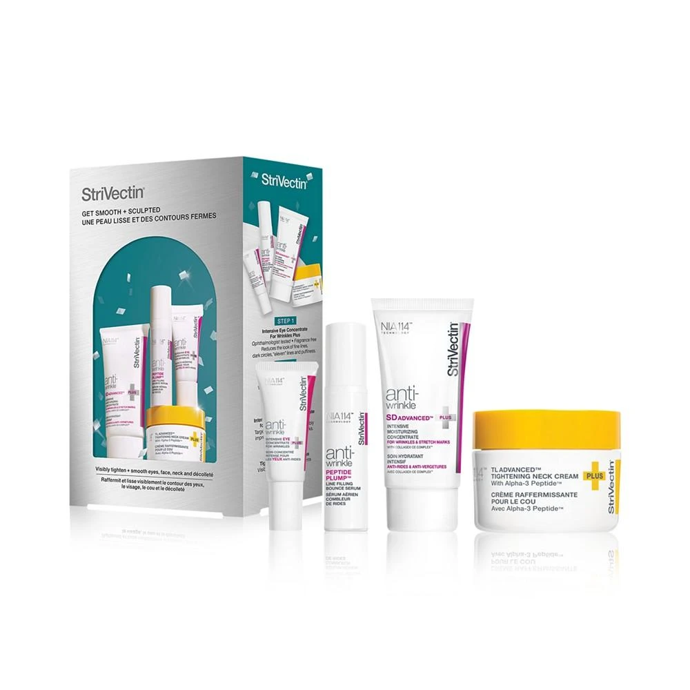 StriVectin 4-Pc. Get Smooth + Sculpted Skincare Set, Created for Macy's ...