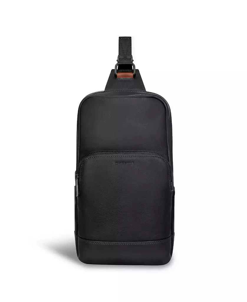 CHAMPS Onyx Leather Sling Bag - Backpacks - Free Shipping - BeyondStyle