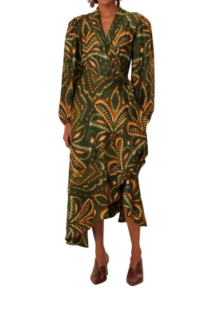 Farm Rio Farm Rio - Pineapple Ikat Midi Dress - Dresses & Skirts ...