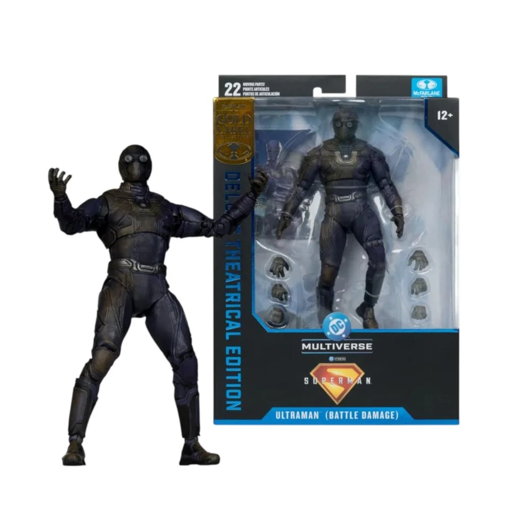 McFarlane Toys DC Comics Superman Movie Ultraman Battle Damage Deluxe ...