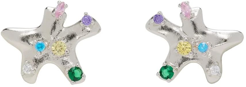 Collina Strada Silver Estrella Earrings - Fashion Accessories - BeyondStyle