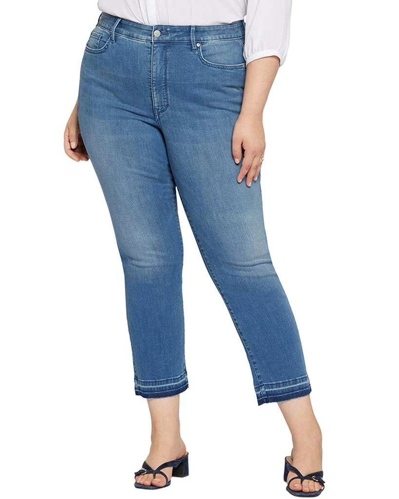 NYDJ Plus Marilyn Stunning High-Rise Ankle Jean - Jeans - Free Shipping ...