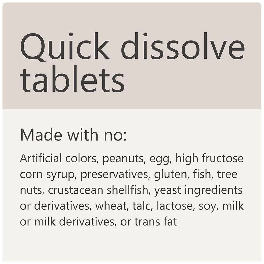 Walgreens Quick-Dissolve Melatonin 12 mg Tablets (120 days) Strawberry ...