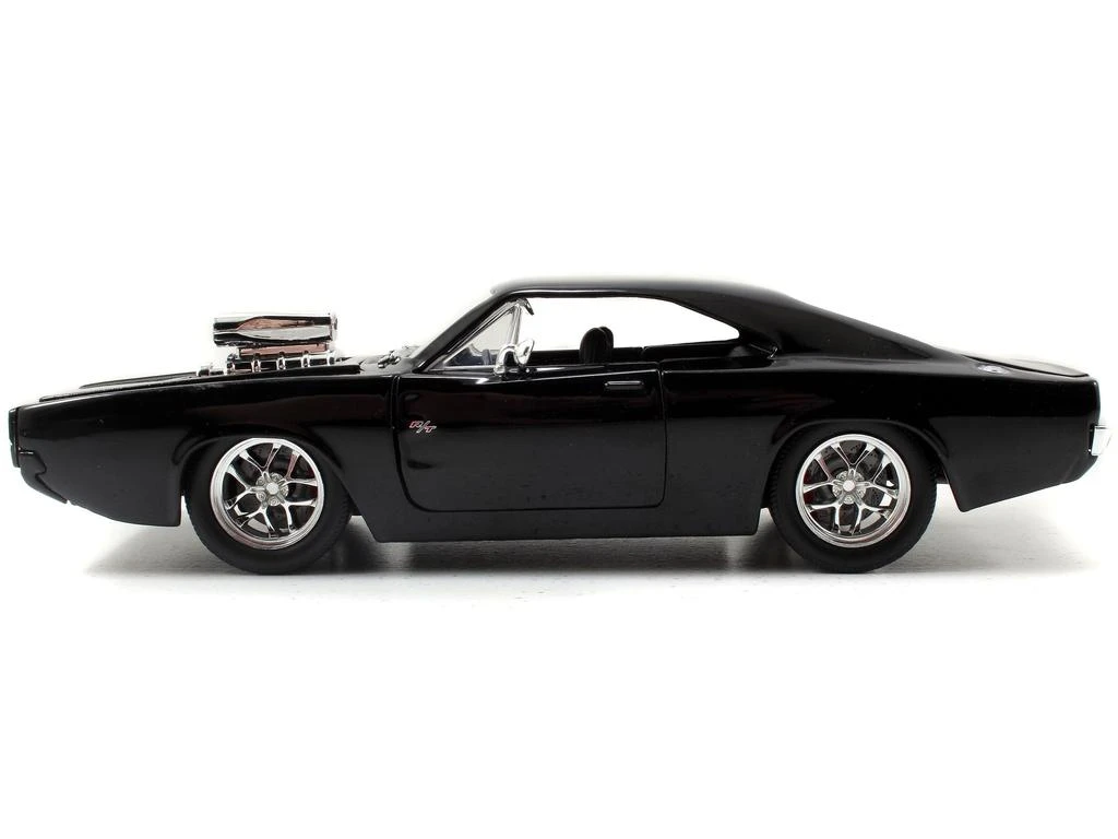 Jada Model Kit Dodge Charger R/T Black and Dom Diecast Figure "Fast ...
