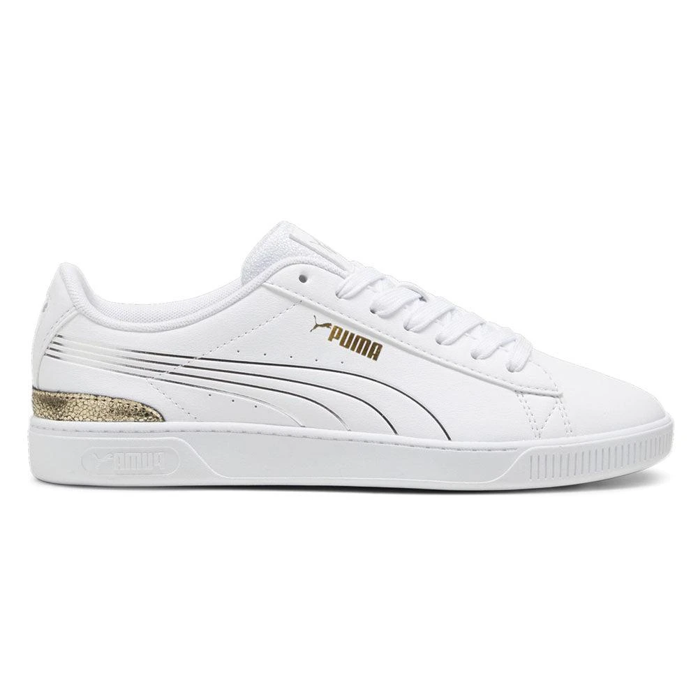 Puma Vikky V3 Metallic Shine Lace Up Sneakers - Sports Shoes - Free ...