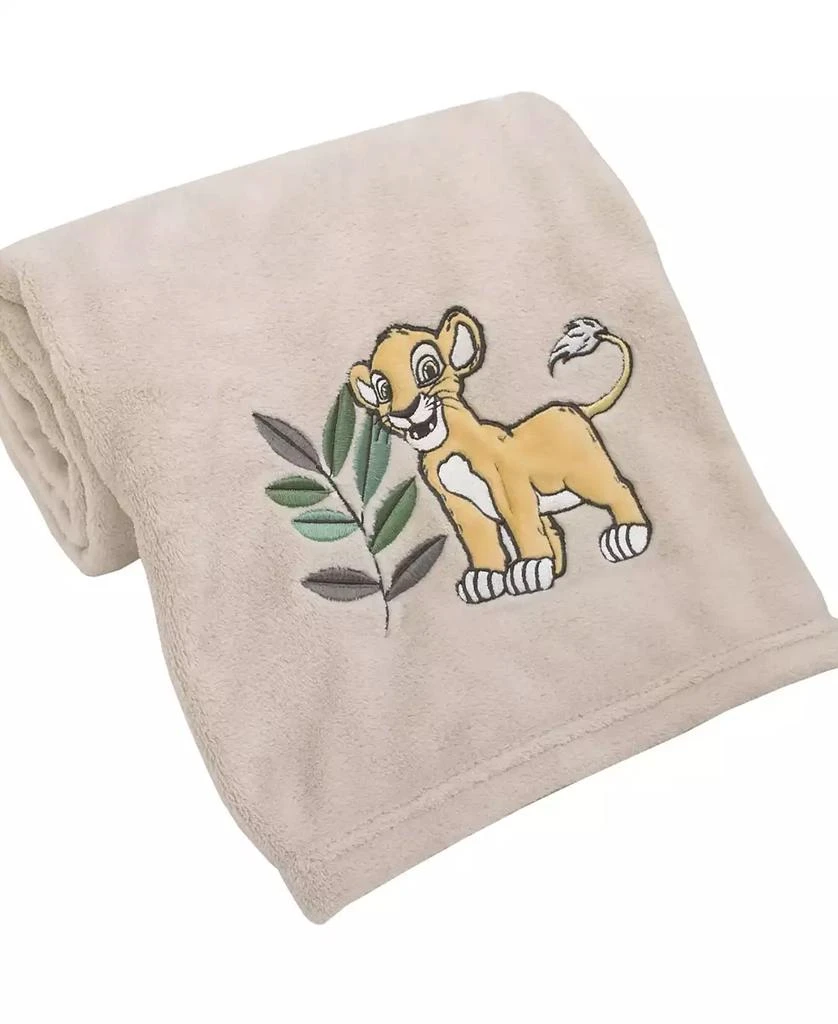 Disney Lion King Leader of The Pack Super Soft Baby Blanket with Simba ...