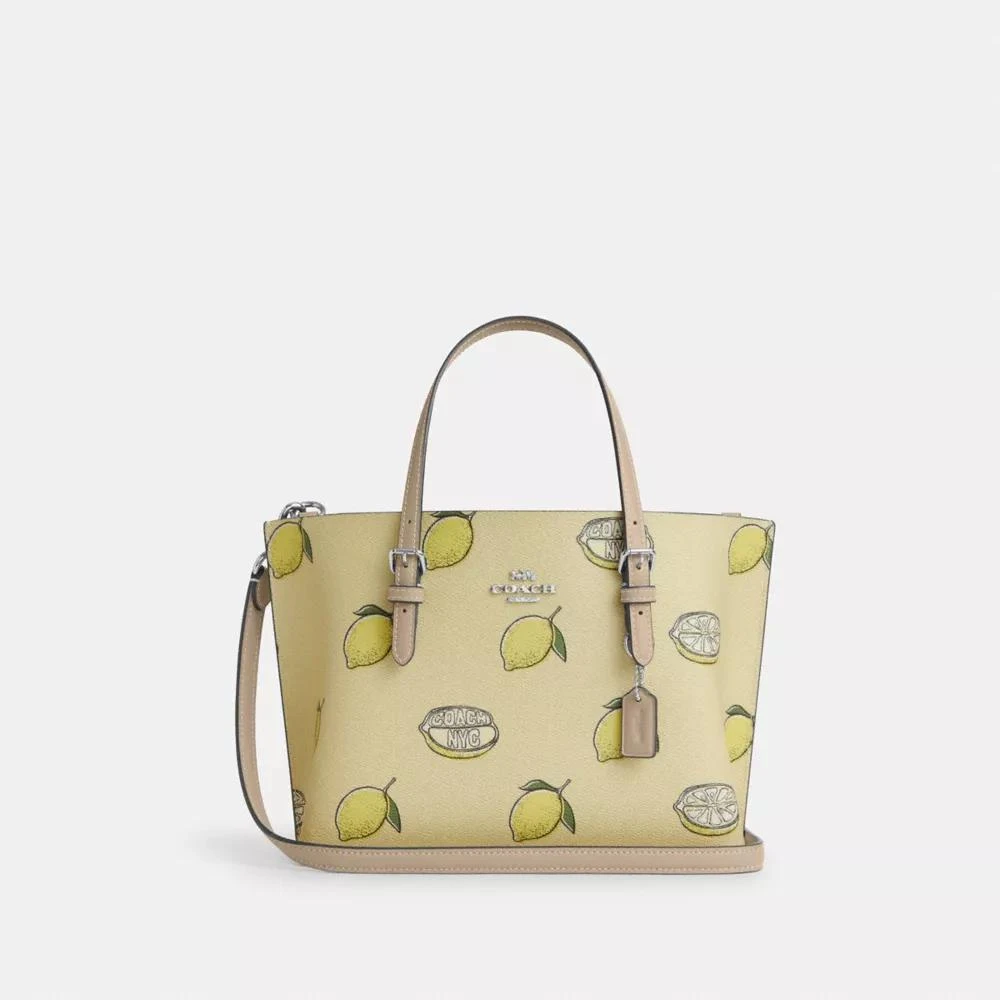 Coach Mollie Tote Bag 25 With Lemon Print - Tote Bags - BeyondStyle