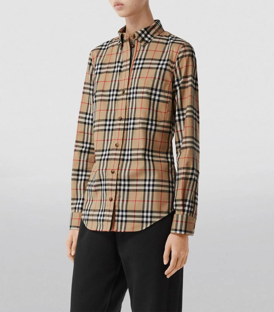 Burberry Vintage Check Button-Down Shirt - Shirts - BeyondStyle