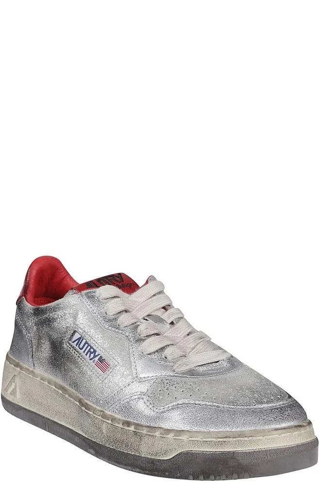 Autry Autry Super Vintage Medalist Distressed Sneakers - Shoes ...