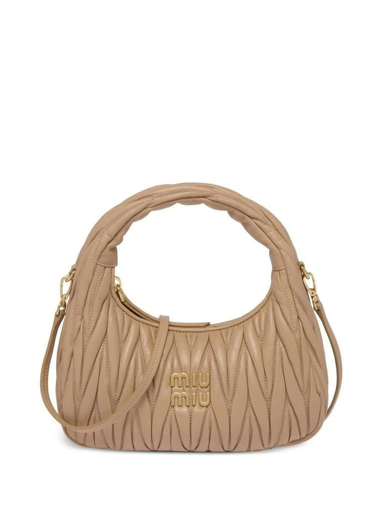 Miu Miu Miu Miu Mini Wander Matelassé Shoulder Bag - Shoulder Bags ...