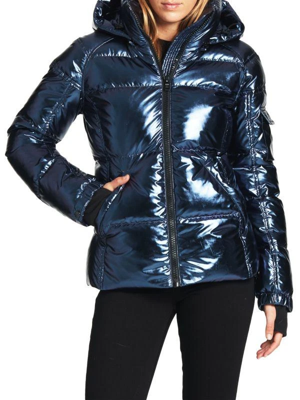 Shop Metallic Puffer Jacket on Sale at BeyondStyle – Get 53% Off ...
