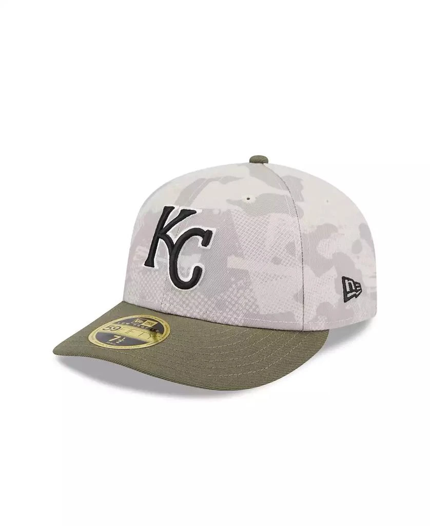 New Era Men's Light Beige/Olive Kansas City Royals 2025 Armed Forces ...