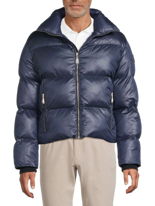 Bally Mock Collar Puffer Jacket - Coats - Free Shipping - BeyondStyle