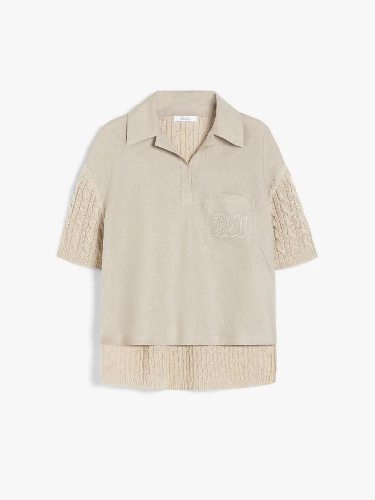 Max Mara Max Mara "Pavidi" Polo Shirt - Women's Polo Shirts - BeyondStyle