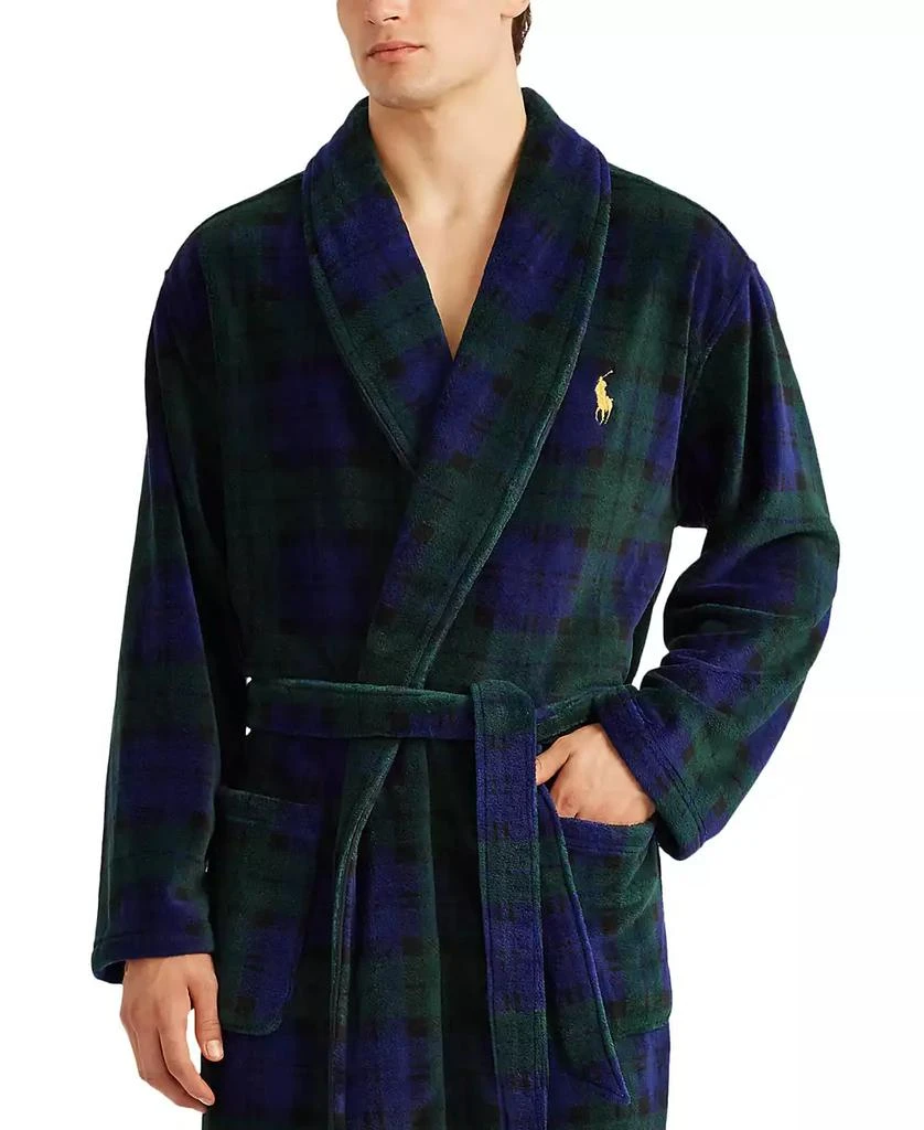 Polo Ralph Lauren Men's Microfiber Plush Robe - Sleep & Underwear ...