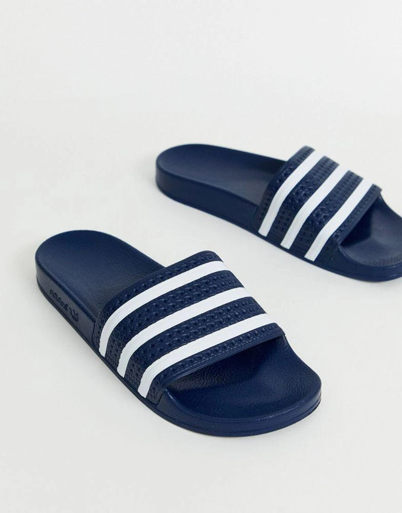 Adidas adidas Originals Adilette sliders in navy - Sandals - BeyondStyle