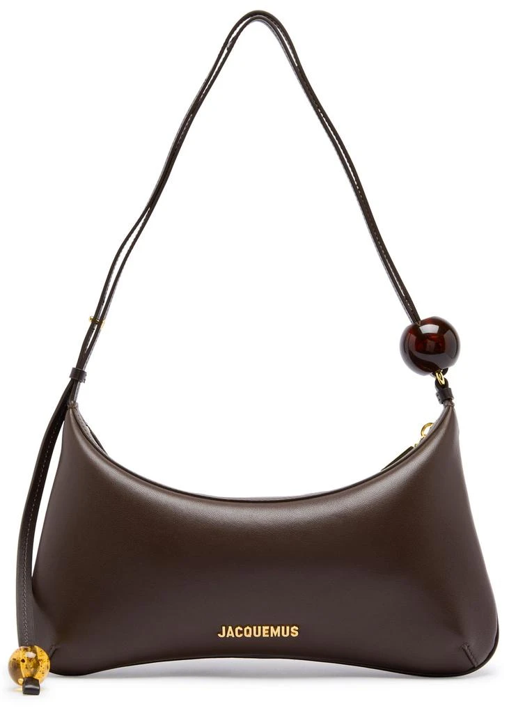 Jacquemus Le Grand Bisou Perle leather shoulder bag - Bags - BeyondStyle
