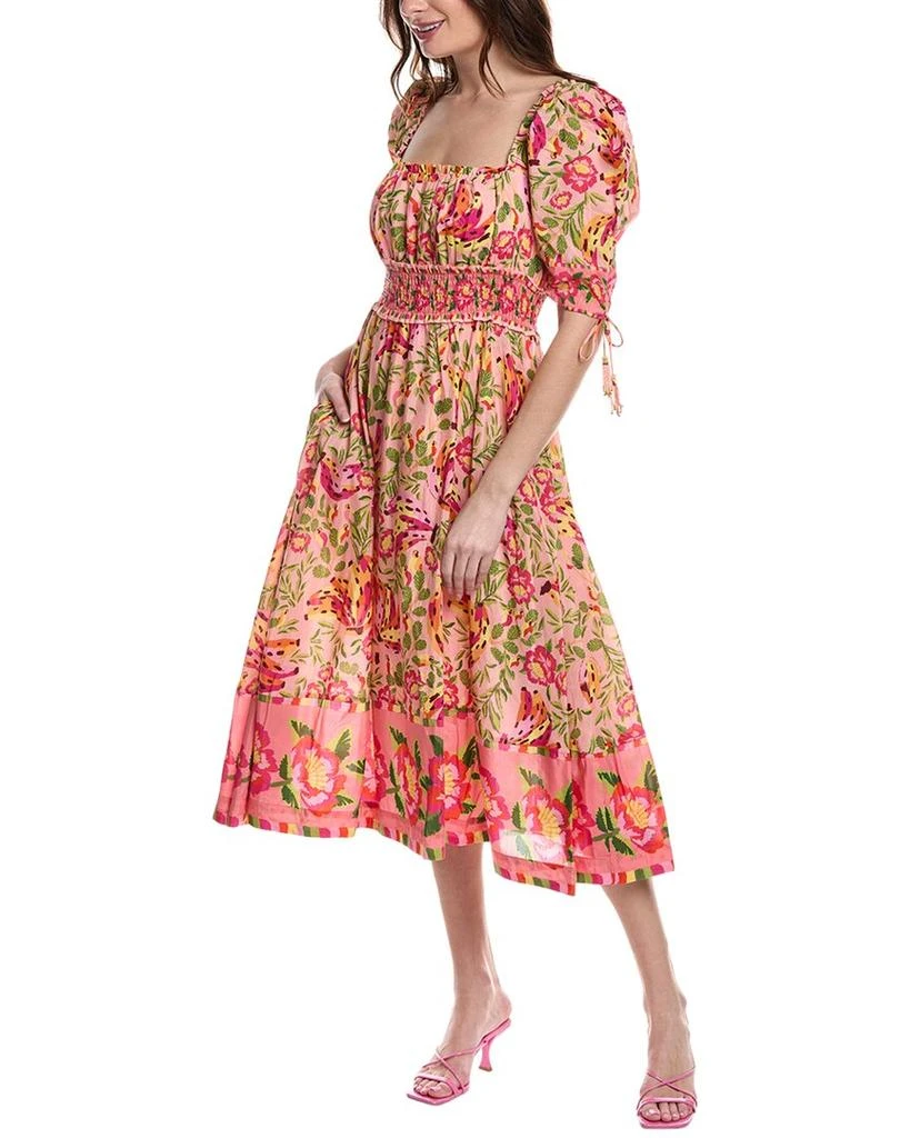 FARM Rio FARM RIO Off-The-Shoulder Midi Dress - Dresses & Skirts - Free ...