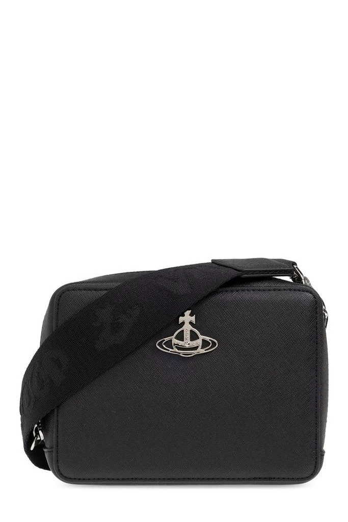 Vivienne Westwood Vivienne Westwood Logo Plaque Messenger Bag - Crossbody Bags - Free Shipping ...