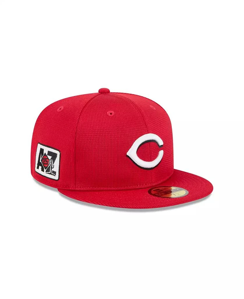 New Era Men's Red Cincinnati Reds 2025 Spring Training 59FIFTY Fitted ...