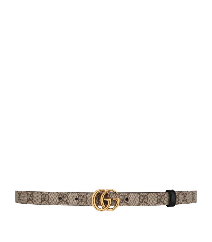 Gucci Reversible Marmont Belt 9769 BEIGE BLACK 90 Belts BeyondStyle