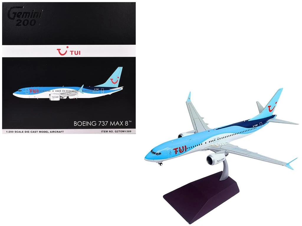Boeing 737 MAX 8 TUI Airways G-TUMY Blue White 1/200 Diecast Model ...