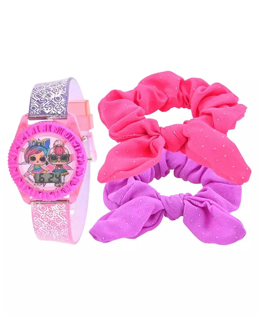 Accutime Girl's MGA Entertainment LOL OMG Surprise Multi-Color Silicone ...
