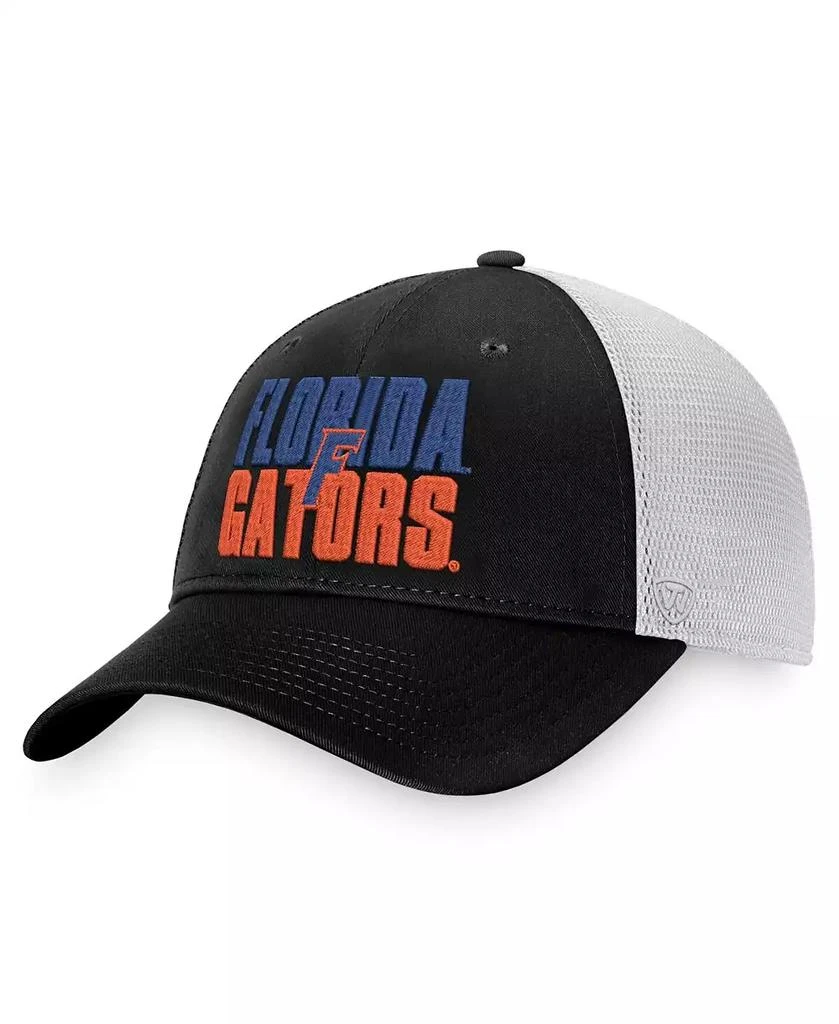Top of the World Men's Black, White Florida Gators Stockpile Trucker ...