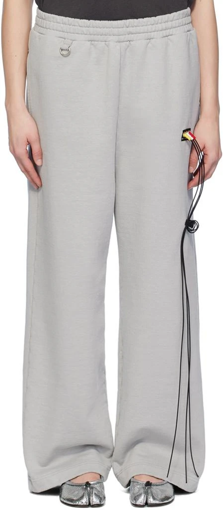 doublet Grey RCA Cable Sweatpants - Leggings - BeyondStyle