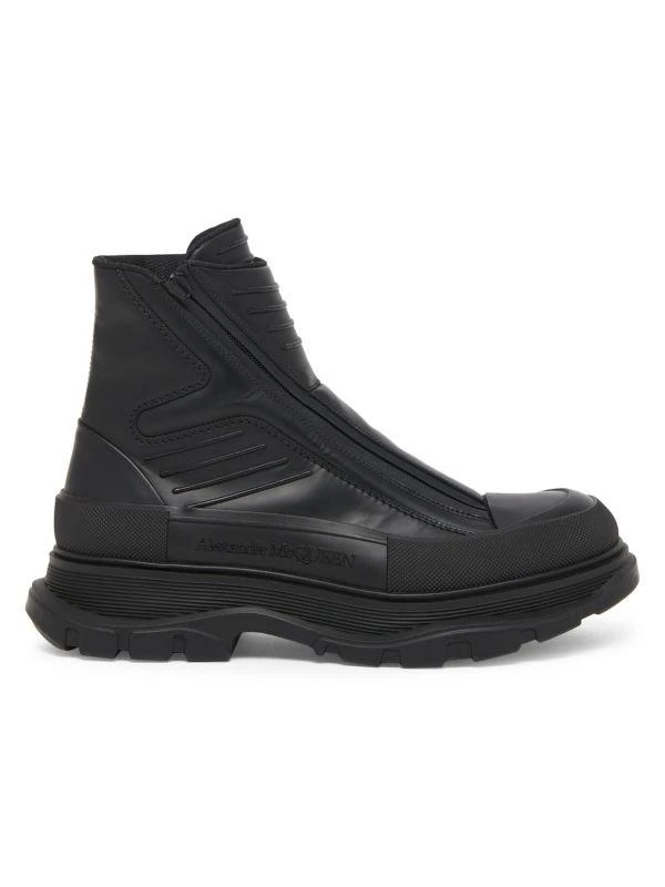 McQueen Tread Slick Moto Punk High-Top Boots - Boots - Free Shipping ...