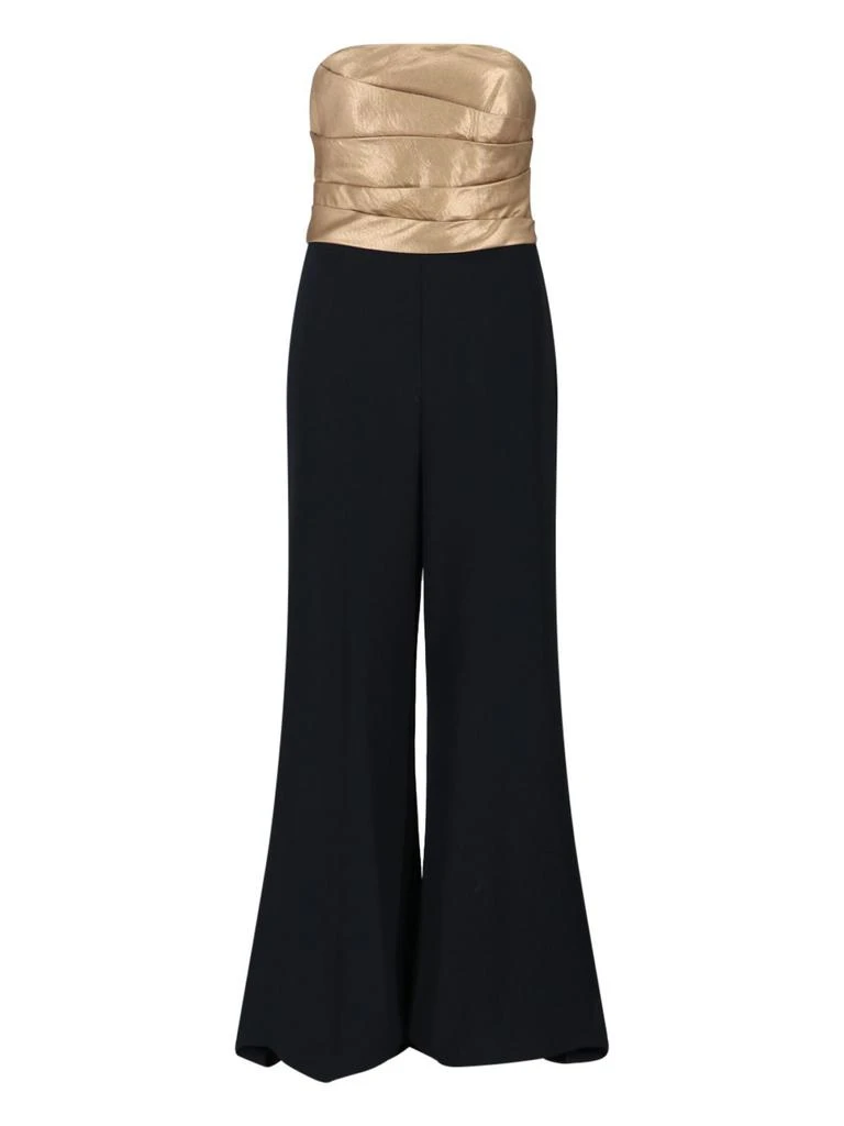 Shop Lauren Ralph Lauren Radbert Two-Toned Strapless Jumpsuit on Sale ...
