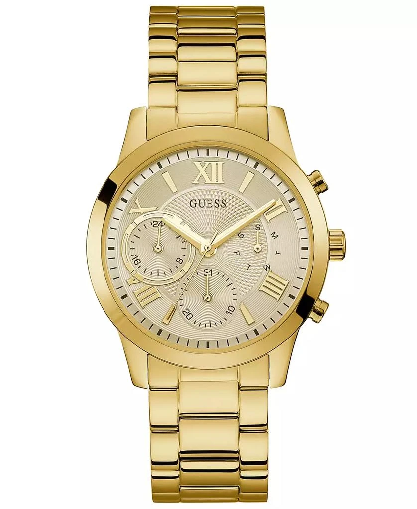 GUESS Gold-Tone Stainless Steel Bracelet Watch 40mm - Women's Automatic ...