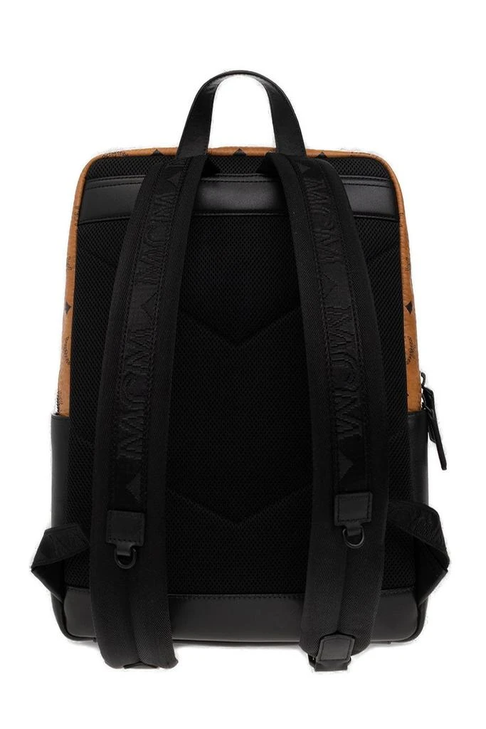 MCM Aren Monogram Printed Backpack – On Sale Now with Up to 38% Off ...