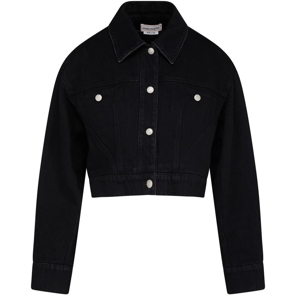 Alexander McQueen Denim jacket - Jackets - Free Shipping - BeyondStyle
