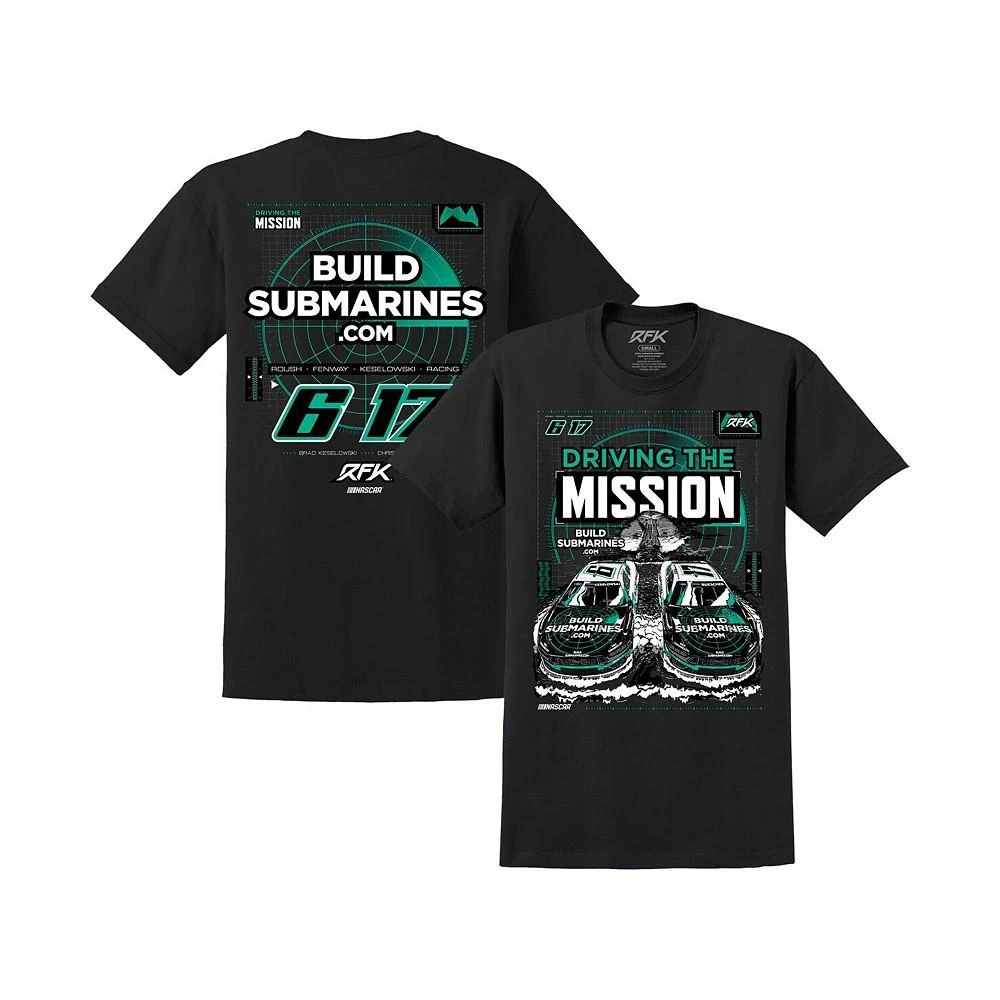 E2 Apparel Men's Black Roush Fenway Racing BuildSubmarines.com Driving ...