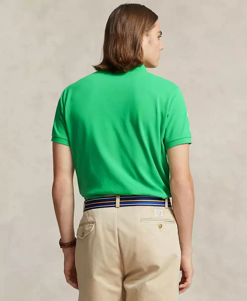 Polo Ralph Lauren Men's Custom Slim Fit Big Pony Mesh Polo Shirt - Polo Shirts - Free Shipping ...