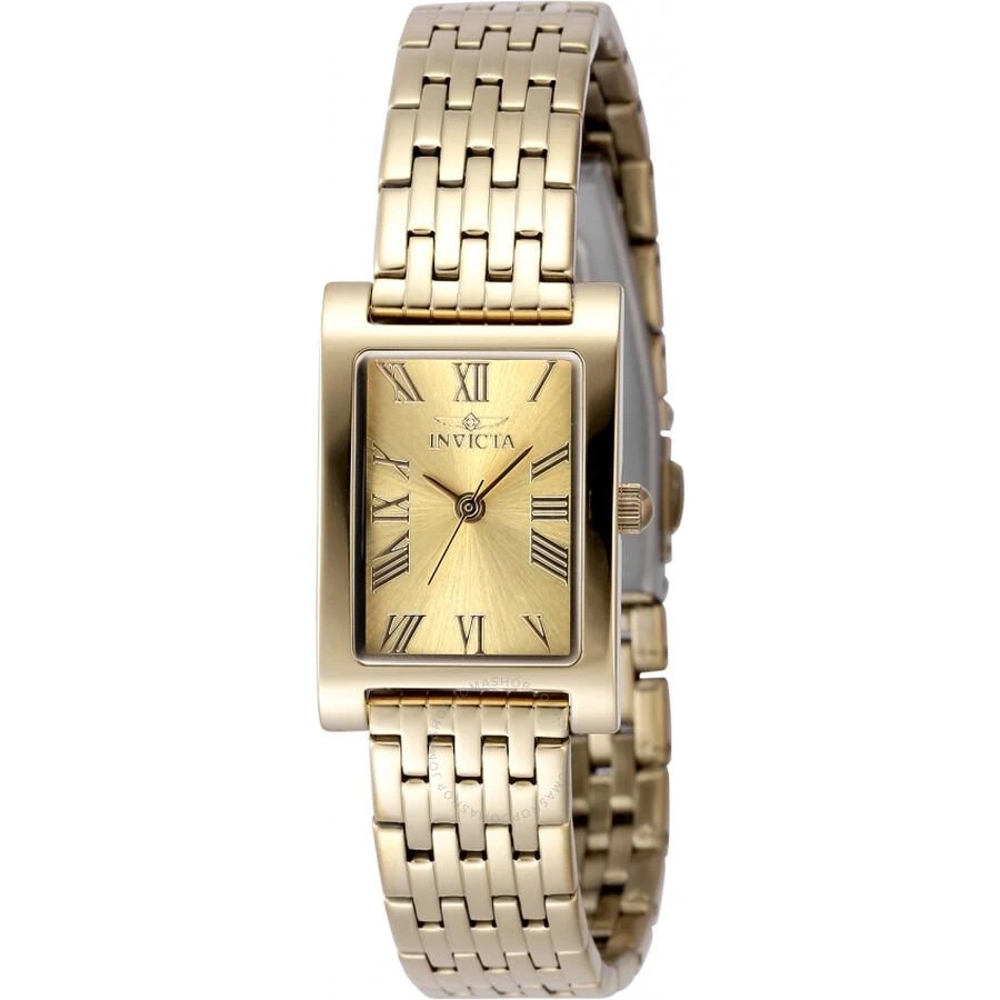 Invicta Angel Quartz Gold Dial Ladies Watch 48143 - Women's Quartz ...