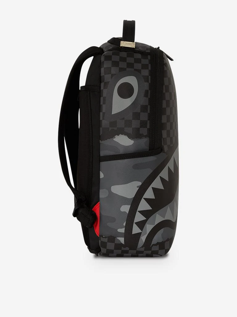 Sprayground Sprayground Kids Split Up Camo Tear Backpack in Black (44cm ...