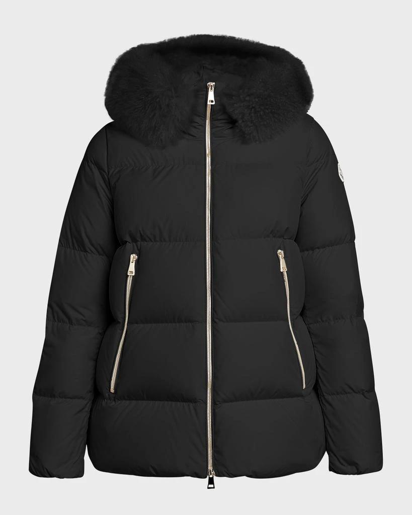 Moncler Laiche Short Puffer Parka Jacket - Coats - Free Shipping ...