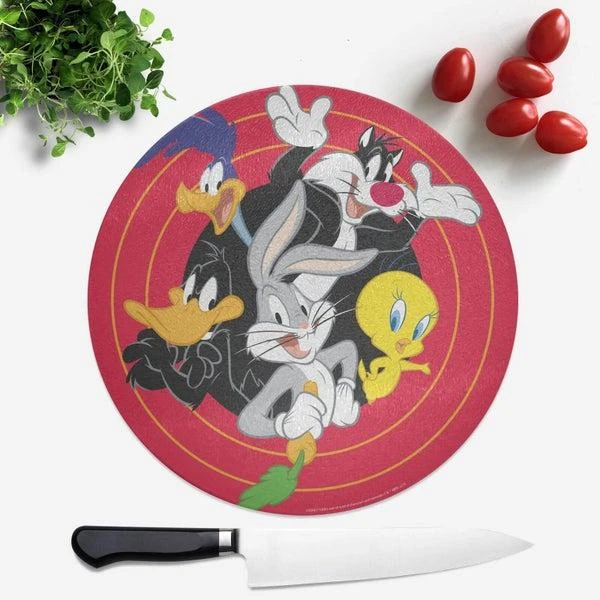 Original Hero Looney Tunes Round Chopping Board - BeyondStyle