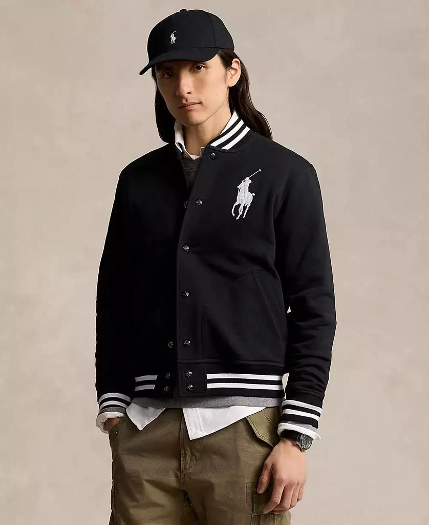 Ralph Lauren Men's Big Pony Fleece Baseball Jacket - Jackets - Free ...
