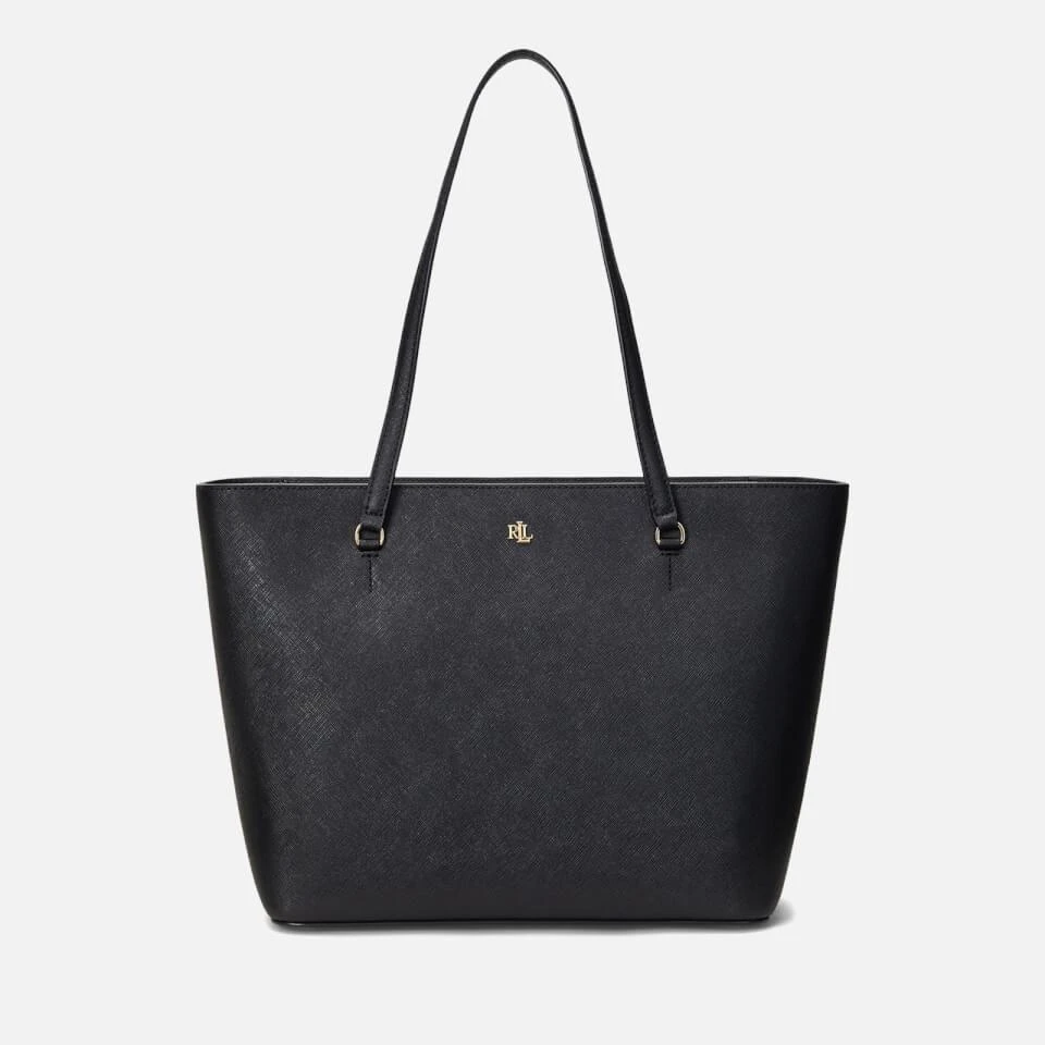 Ralph Lauren Lauren Ralph Lauren Karly Medium Leather Shopper Tote Bag ...