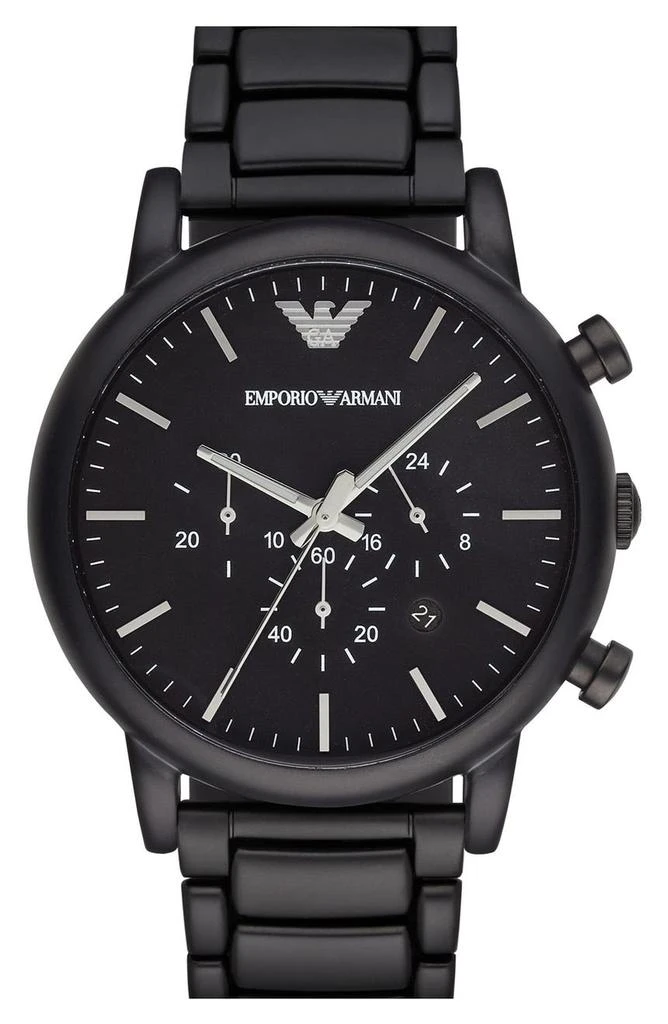 Emporio Armani Men's Luigi Chronograph Watch, 46mm - Watches - Free ...