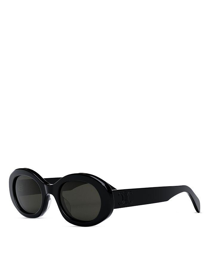CELINE Triomphe Oval Sunglasses 52mm Sunglasses Free Shipping BeyondStyle